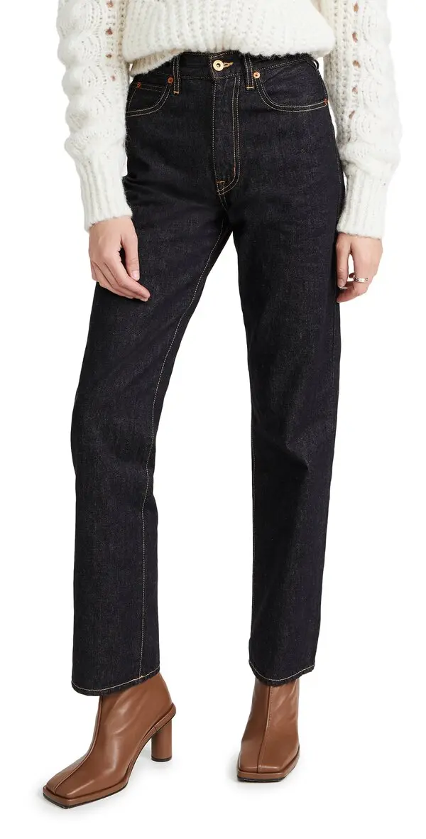SLVRLAKE London Straight Leg Jeans - Empty Sky