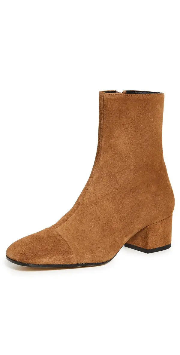 Staud Aimee Short Boots - Tan