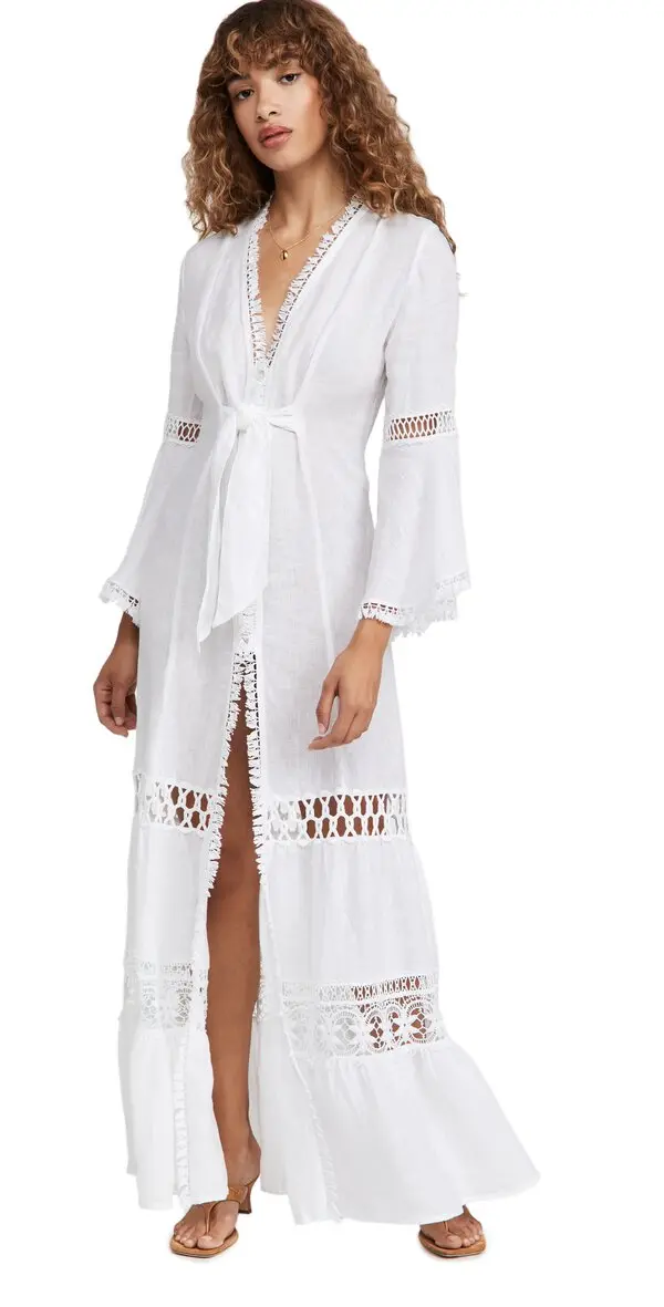 Temptation Positano Datillo Dress - White | Editorialist