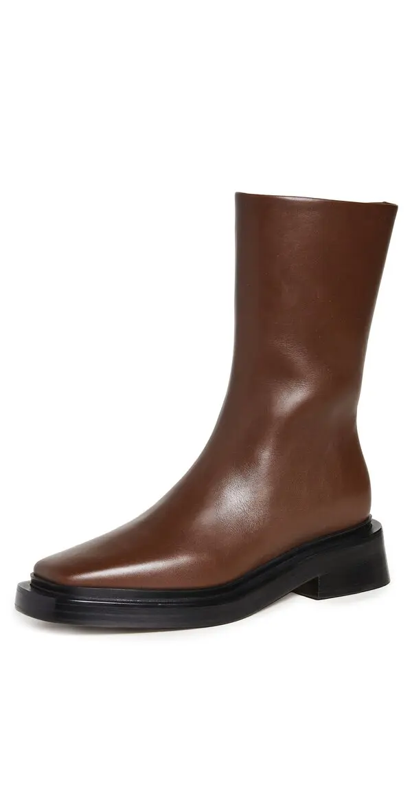 Neous Bosona 50mm Boots - Chocolate | Editorialist