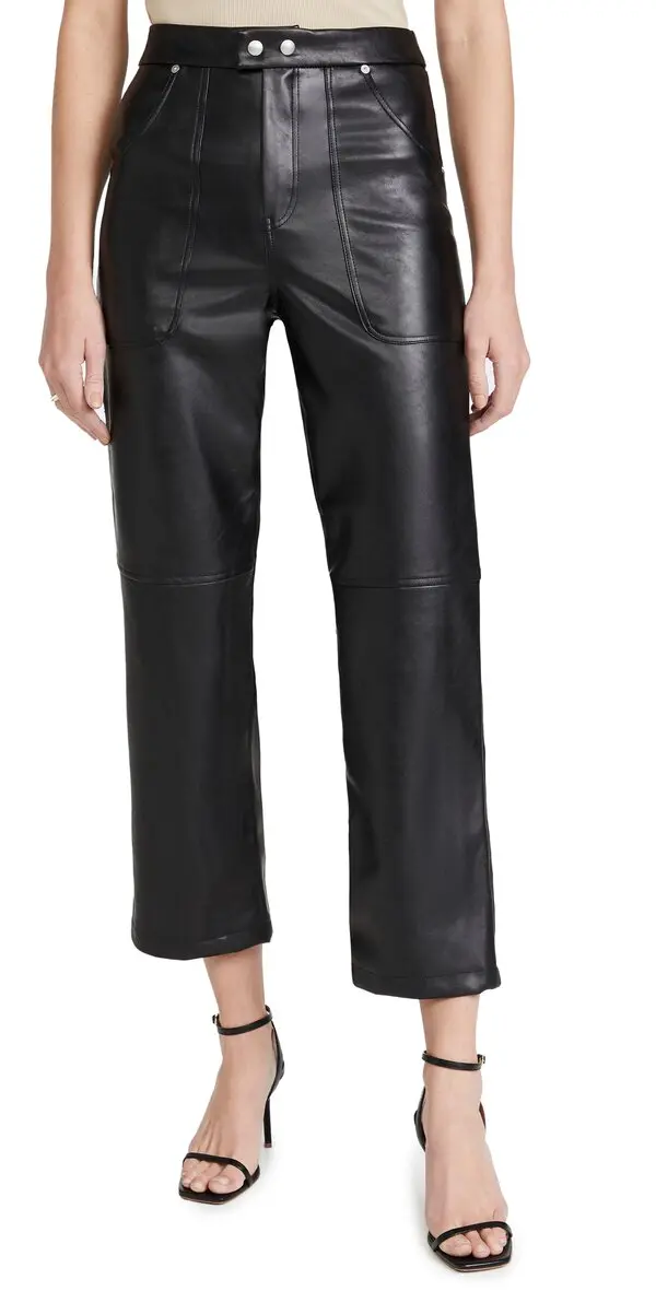Blanknyc Faux Leather Cropped Pants