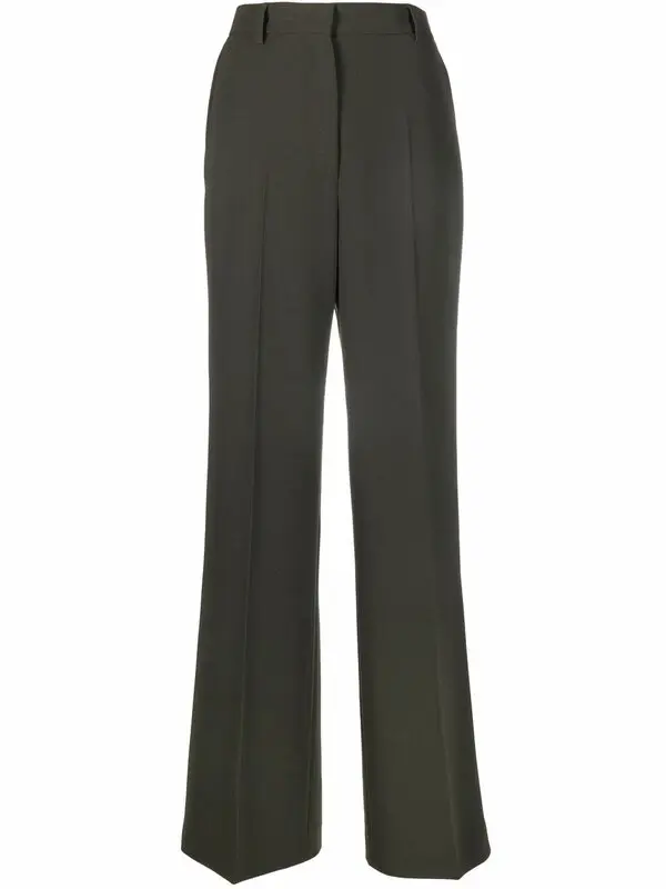 Alberto Biani Straight Leg Trousers - Green