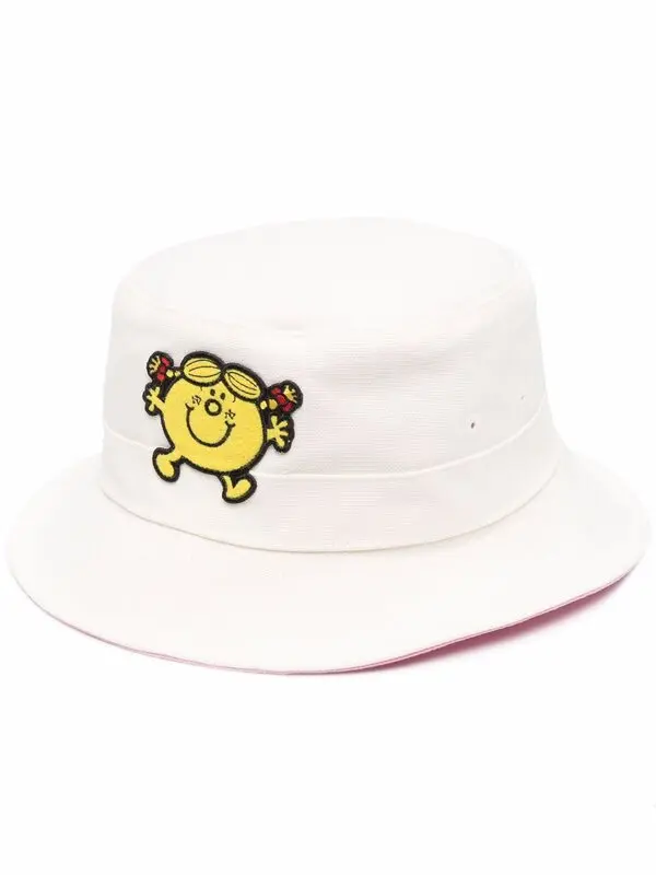 Sandro Reversible Logo-Patch Bucket Hat In White - 20% Off  display picture 2