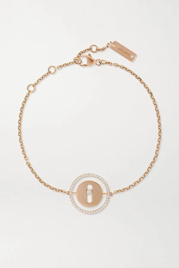 Messika Lucky Move Rose Diamond Bracelet - Gold
