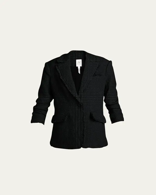 Cinq À Sept Khloe Boucle Blazer - Black