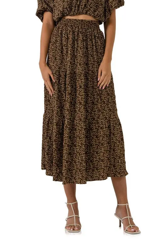 chinese dress ladies FREE PEOPLE Maxi BLUEBELL Patchwork Tiered Dress – Silver Accents main image 1
