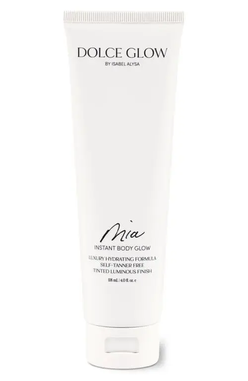 DOLCE GLOW BY ISABEL ALYSA Mia Shimmer Topper Lotion