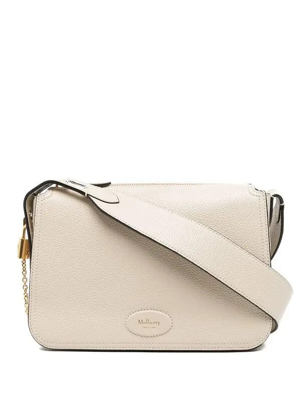 Mulberry Billie Foldover-top Crossbody Bag - Neutrals