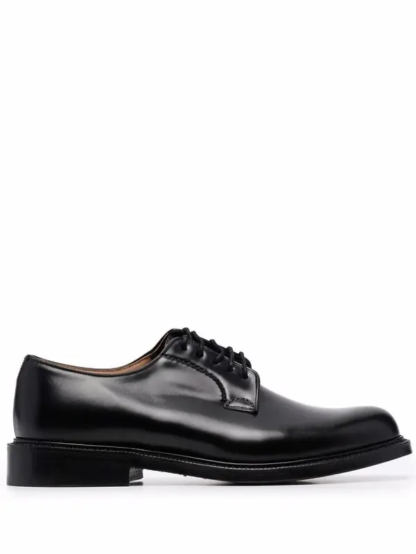 Church's Leather Derby Shoes - Black