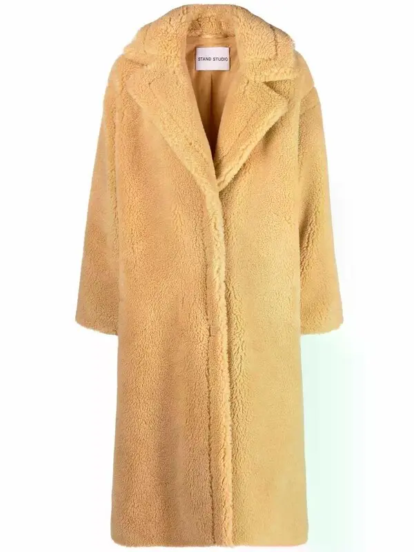 STAND STUDIO Faux-fur Midi Coat