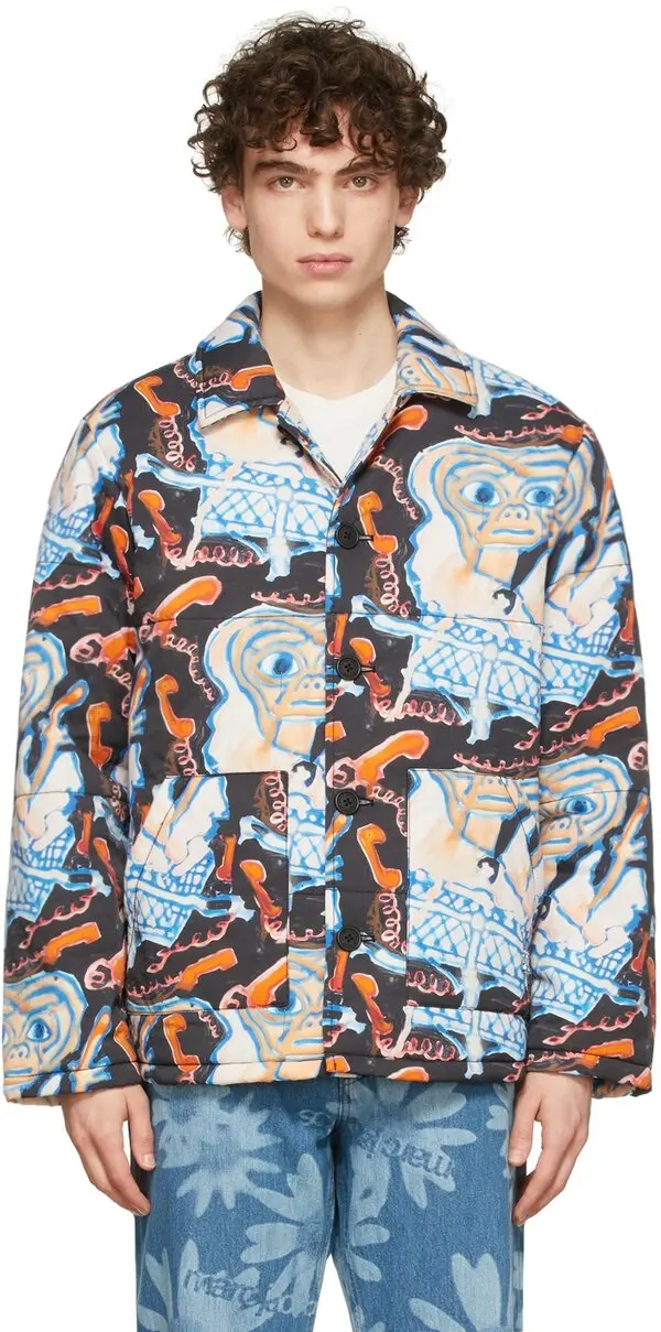 Marc Jacobs Heaven Black Heaven Marc Jacobs Phone Home Jacket 