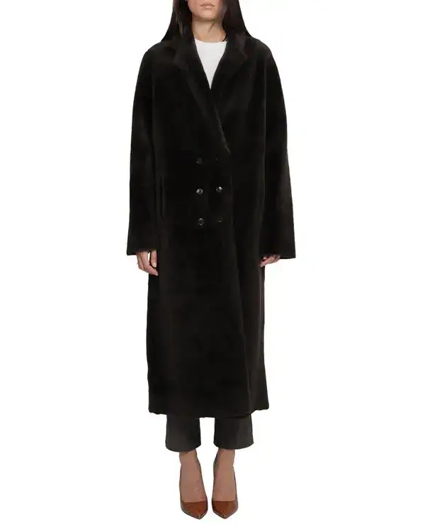 In S Mar Chal Ines Et Marechal Festin Coat - Brown