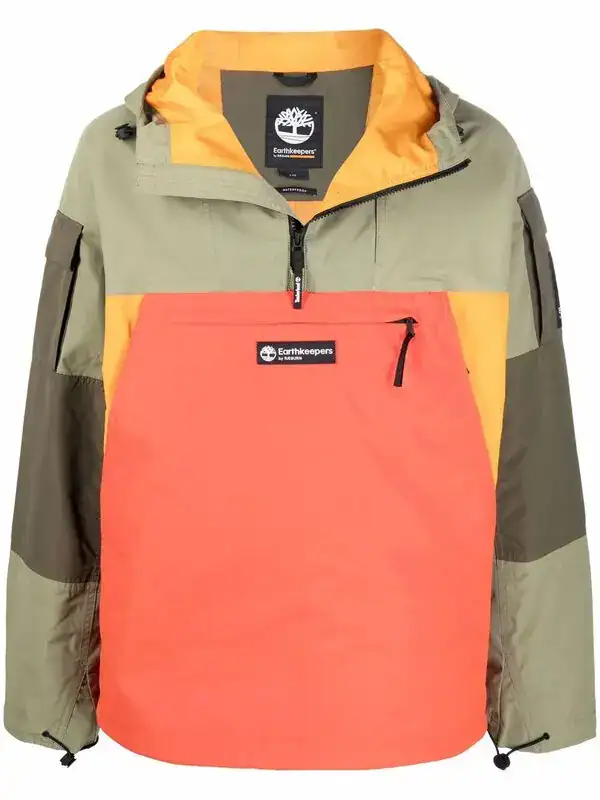 Timberland X Raeburn Coour-Bock Hooded Jacket In Green - 42% Off 
