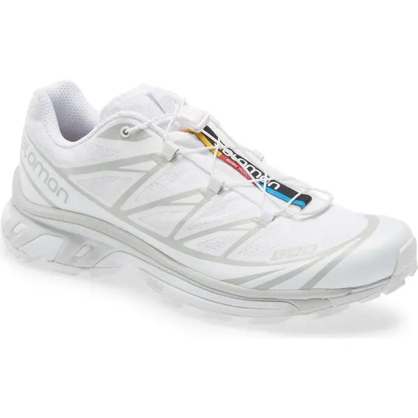 SALOMON Gender Inclusive Xt-6 Sneaker - White