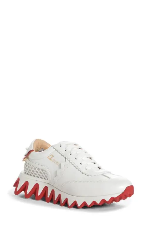 CHRISTIAN LOUBOUTIN Loubishark Sneaker - White