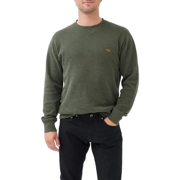 Rodd & Gunn Logo Detail Sweatshirt - Seaweed