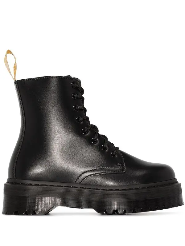 Dr. Martens Jadon Ii Mono Platform Boots - Black