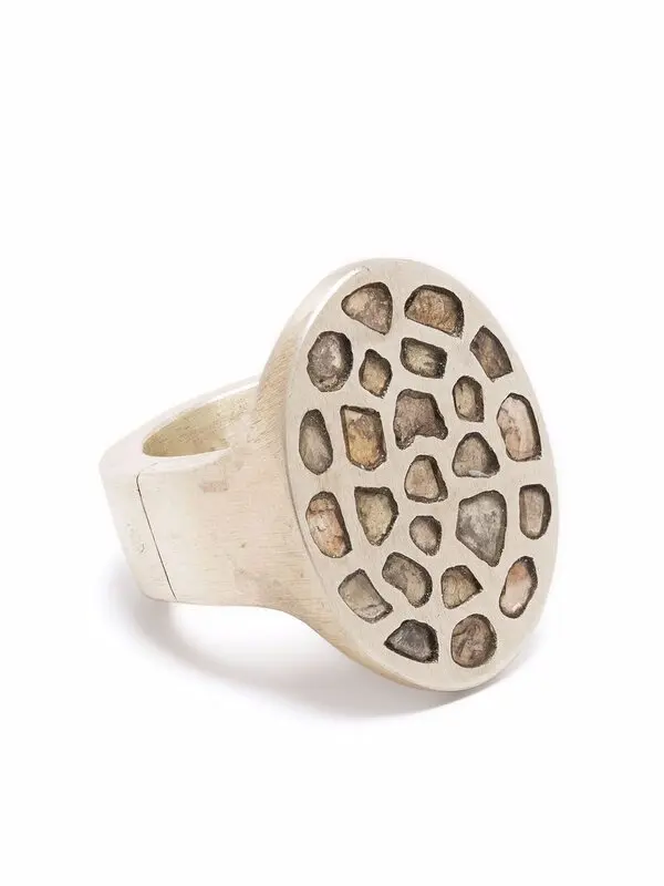PARTS OF FOUR Sistema Diamond Ring - Grey