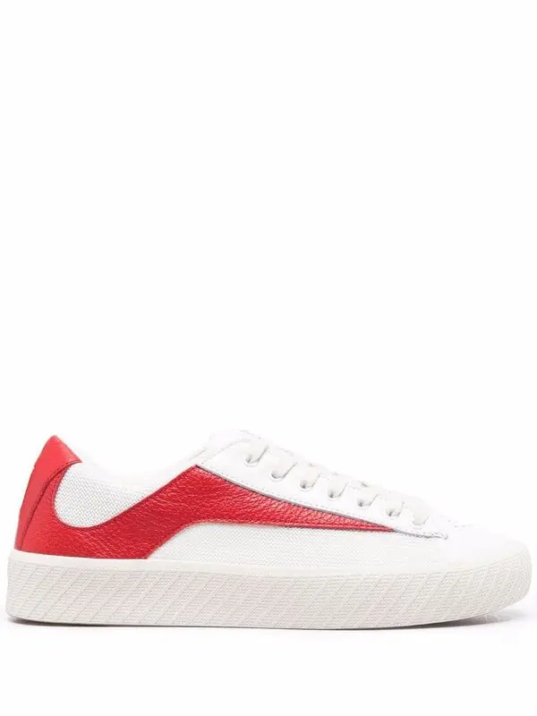By Far Contrasting-panel Sneakers