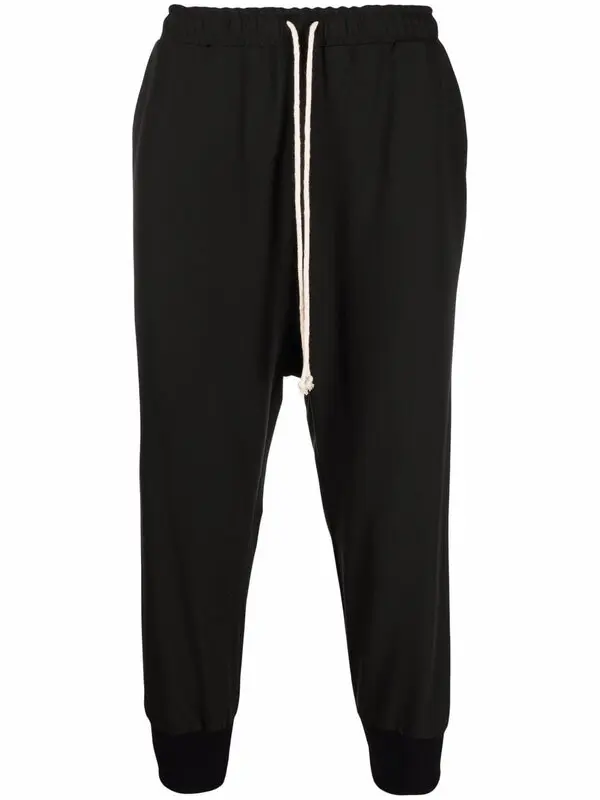 Alchemy Fashions Drawstring-waist Cropped Trousers