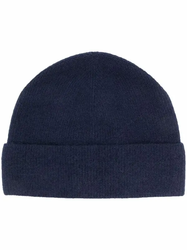 Sandro Cashmere-Knit Beanie In Blue - 52% Off | Editorialist display picture 3