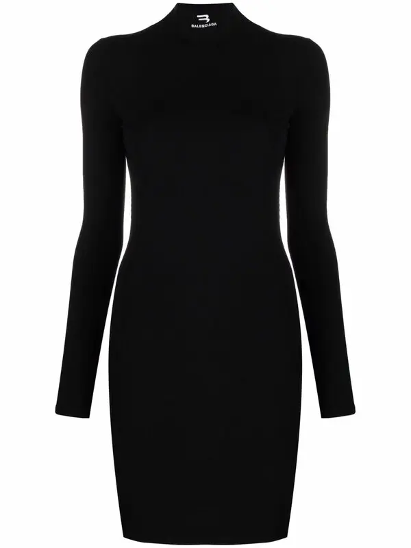 balenciaga bodycon dress BALENCIAGA Bodycon Off-white Size US 6 Midi Dress