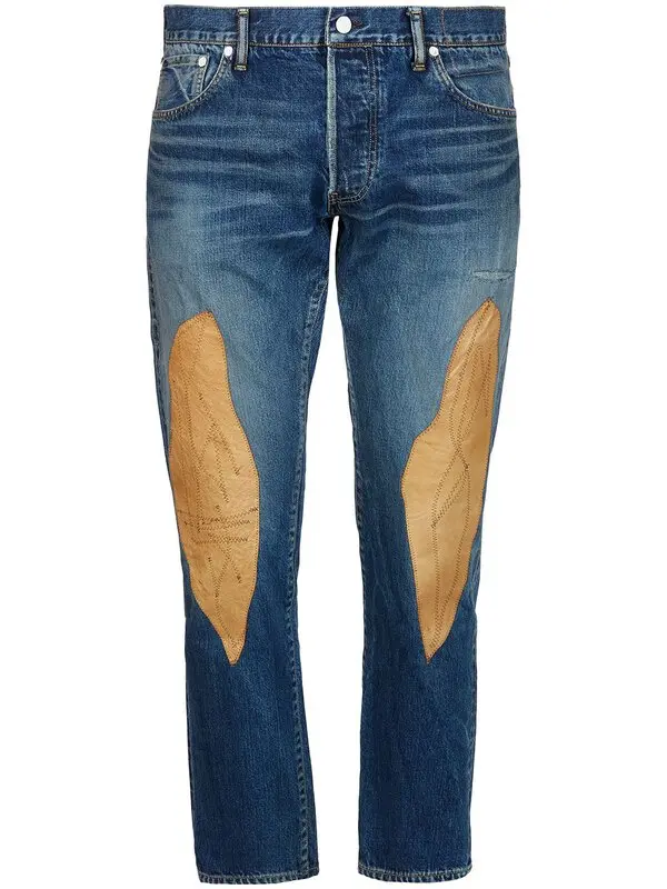 Visvim Social Sculpture 10 Damaged-23 Jeans In Blue - 60% Off 