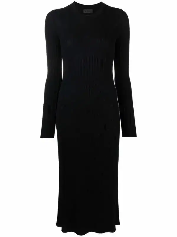 Roberto Collina Long-Sleeve Juper Dress In Black - 35% Off | Editorialist