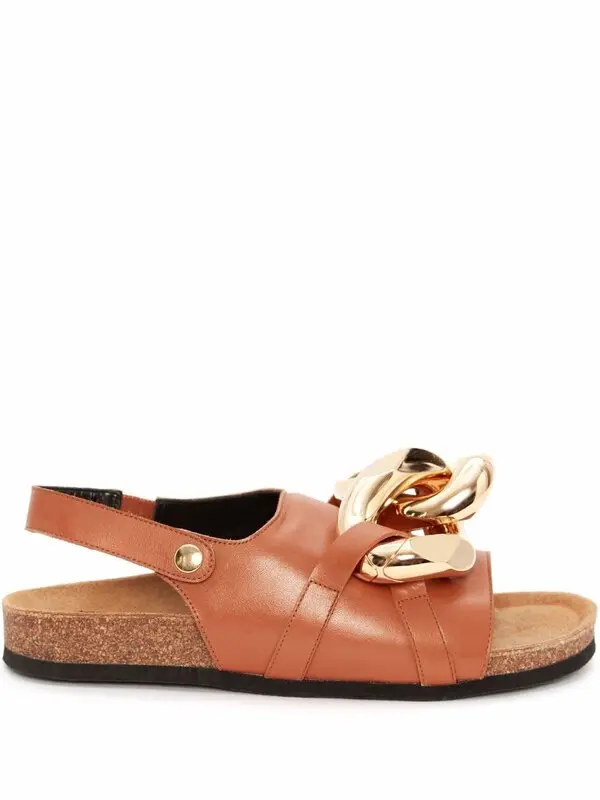 JW Anderson Chain Flat Sandals