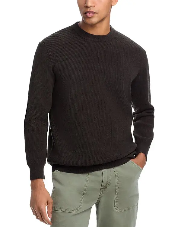Nn07 Danny Ribbed Sweater - Dark Army
