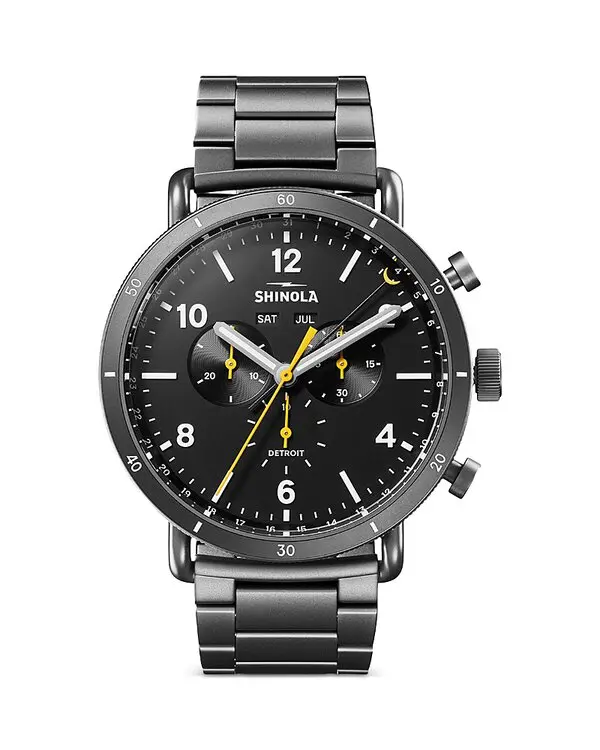 Shinola Canfield Sport Chronograph - Black/gray