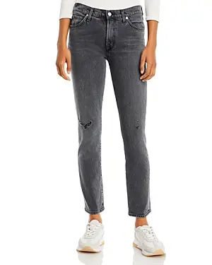 Citizens Of Humanity Skyla Mid Rise Cigarette Jeans In Covert - 72% Off