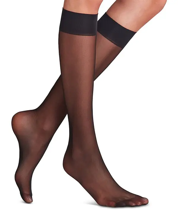 Falke Matt Deluxe 20 Knee High Socks - Black
