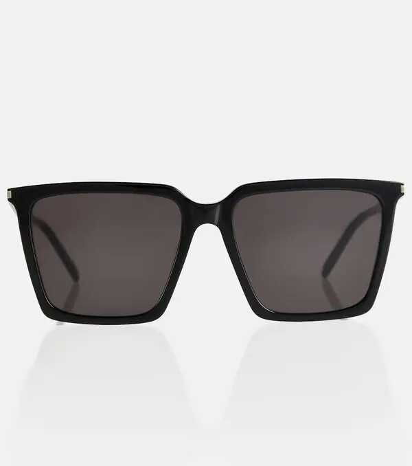 Saint Laurent SL 474 Oversized Square Frame Black Sunglasses YSL Unisex Saint Laurent SL 474 Sunglasses | Select Eyewear main image 2