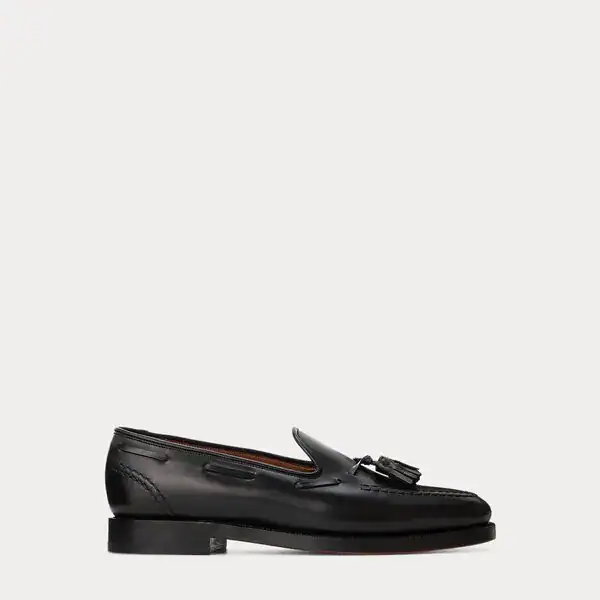 Ralph Lauren Booth Calfskin Loafer - Black | Editorialist display picture 2