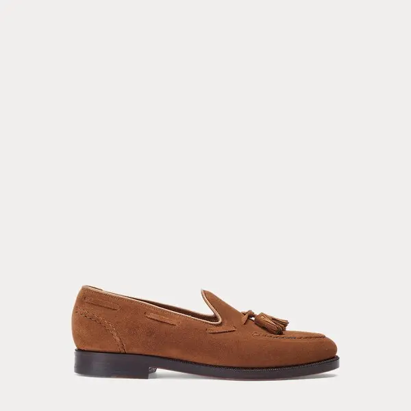 Ralph Lauren Booth Suede Loafer - New Pale Russet