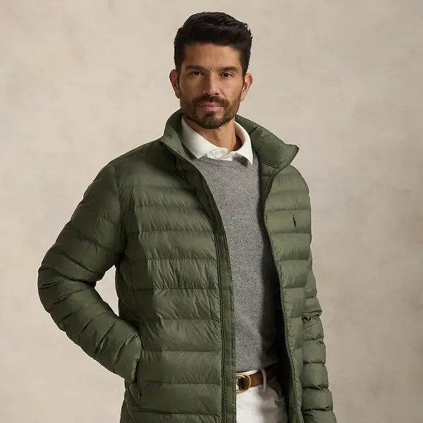 Ralph Lauren Packable Jacket - Cruise Olive