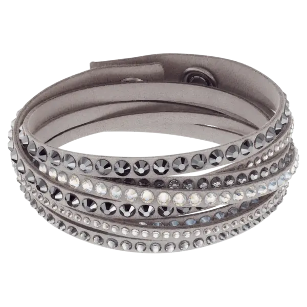 Swarovski Slake Deluxe Bracelet In Gray - 50% Off | Editorialist