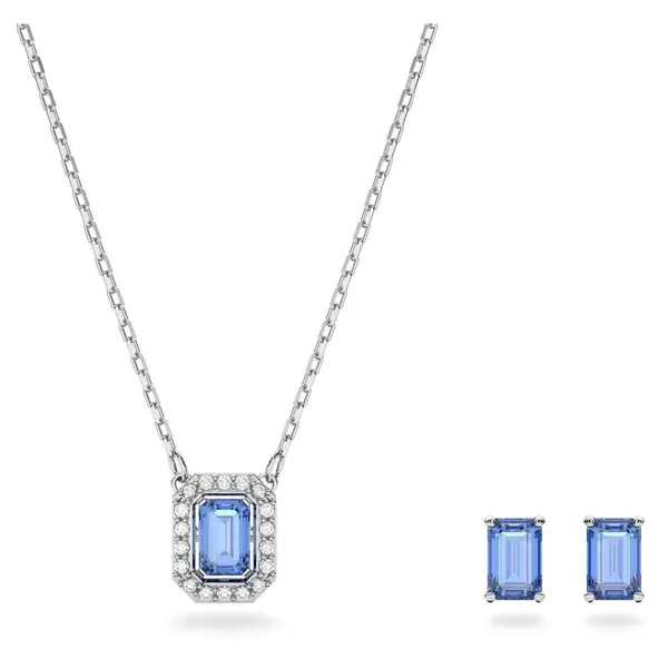 SWAROVSKI Una Necklace And Earring Set - Blue