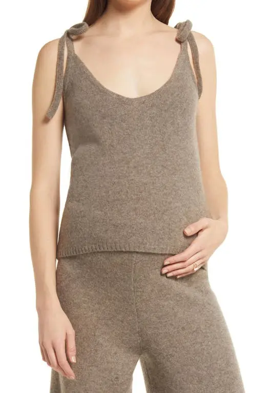 EMILIA GEORGE Sera Merino Wool-blend Maternity Camisole