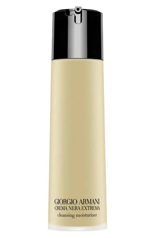 Emporio Armani Crema Nera Extrema Supreme Balancing Oil-in-gel Cleansing Moisturizer - No Color