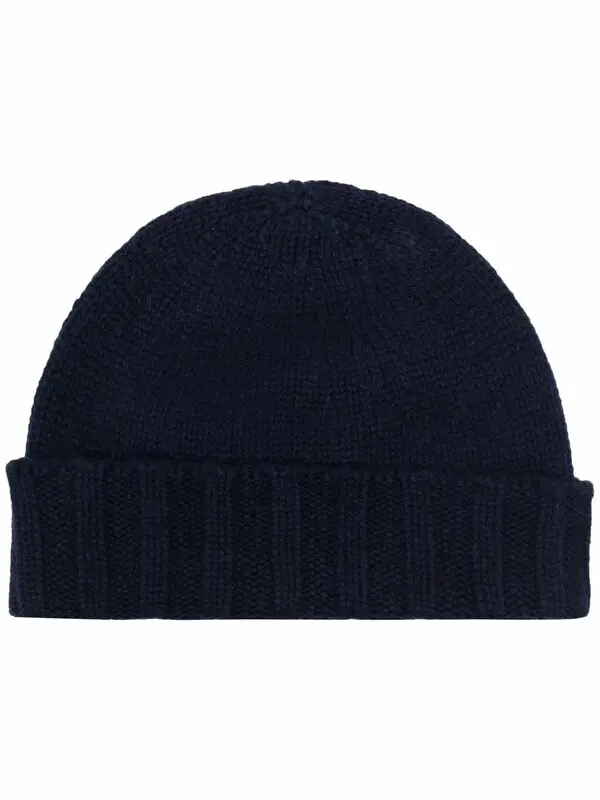 DRUMOHR Cashmere Beanie - Blue