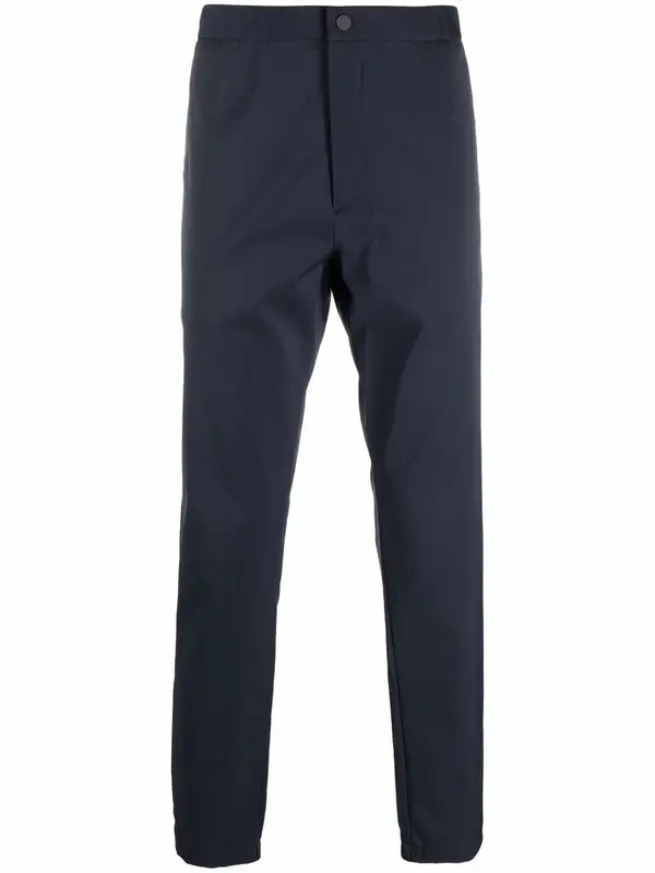 Theory Mid-rise Tapered Trousers - Blue