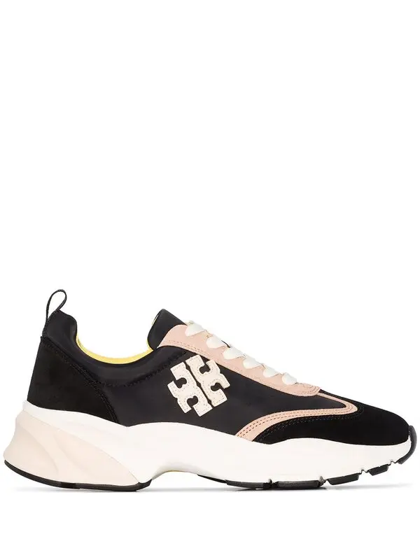 Tory Burch Good Luck Low-top Sneakers - Black