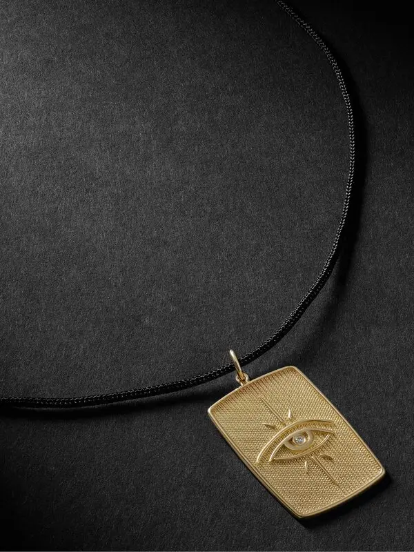 Jacquie Aiche And Diamond Pendant Necklace