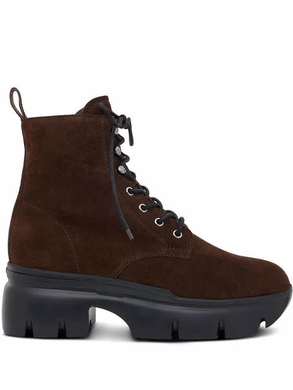 GIUSEPPE ZANOTTI Apocalypse Lace-up Boots - Brown