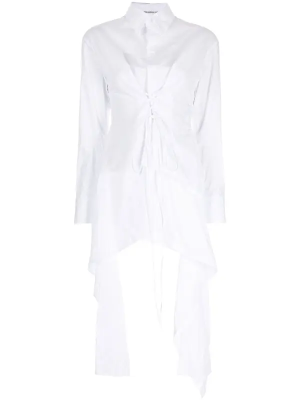 Yohji Yamamoto Layered Asymmetric Shirt