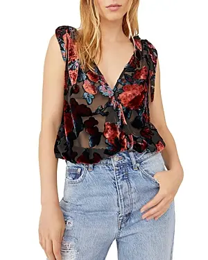Buy Free People Tied To You Tank - Dark Combo At 70% Off | Editorialist