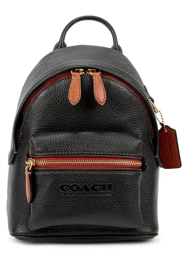 Laptop Backpack Coach Leather Backpack Purse Leather Backpack