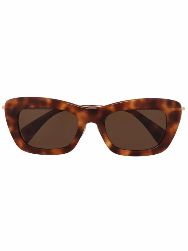 LANVIN Tortoiseshell-effect Cat-eye Sunglasses